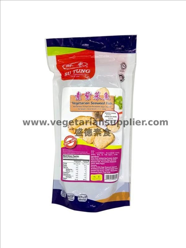 苏东-紫菜小鱼 ST VEG SEAWEED FISH – Shing Tik Vegetarian 盛德素料